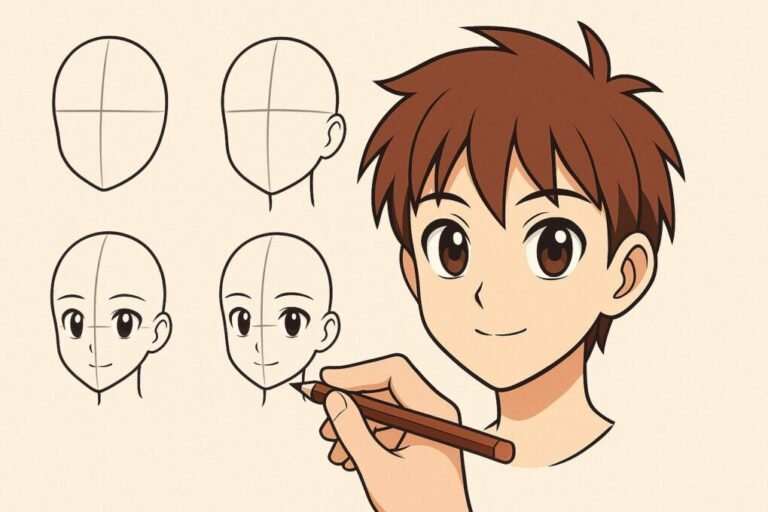 Como Desenhar Cabeça De Anime Guia Completo Passo A Passo Central